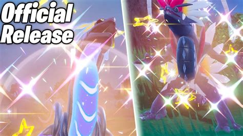 How To Get Shiny Koraidon And Miraidon In Pokemon Scarlet Violet