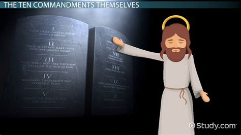 The 10 Commandments Definition Themes And Order Lesson