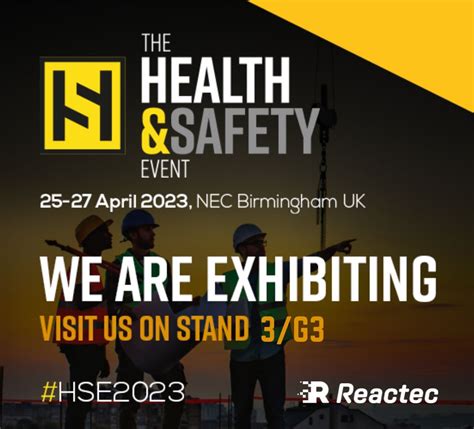 Reactec Limited On Linkedin Hse2023 Safety Proximitywarning