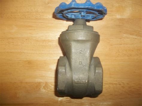NOS Nibco Gate Valve Brass Bronze W Dyer Cycle