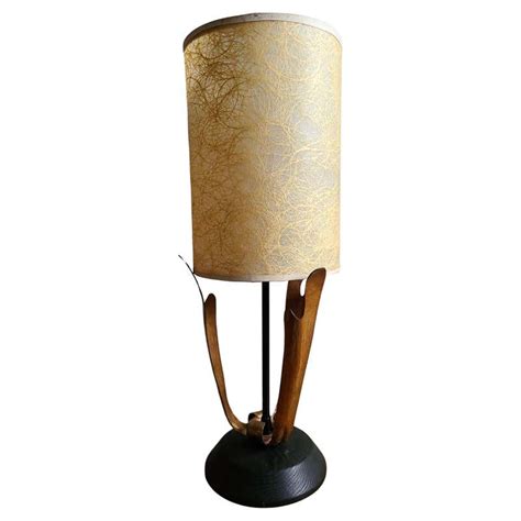 Wood Table Lamp By Yasha Heifetz For Heifetz Lighting Co For Sale At 1stdibs