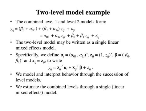 Ppt Chapter 5 Multilevel Models Powerpoint Presentation Free Download Id3202828