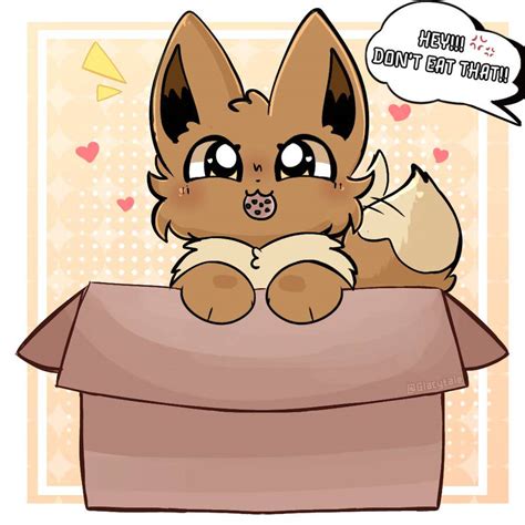 Eevee Found A Long Lost Cookie By Glacytale On Deviantart