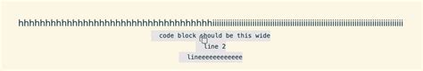 adjust codeblock width to fit the longest line custom css and theme