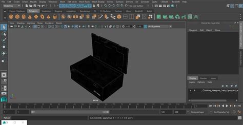 Military Weapon Crate Open 3d Model 39 3ds Blend C4d Fbx Max Ma Lxo Obj Free3d