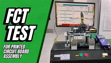 Fct Test For Printed Circuit Board Assembly