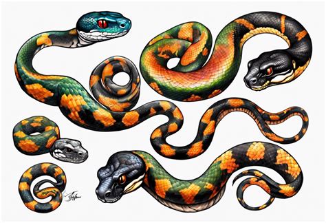 Ballpython Tattoo Ideas Tattoosai
