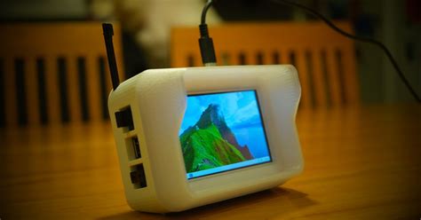 another raspberry pi terminal with pi3 and waveshare 4 hdmi lcd by