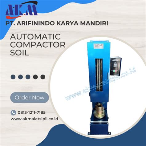 Automatic Compactor Soil PT Arifinindo Karya Mandiri Supplier Alat Teknik Sipil Bandung