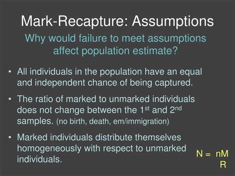 Ppt Lab 2 Estimating Population Sizes Powerpoint Presentation Free Download Id 3352950