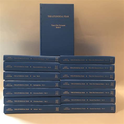Liturgical Year The Vols 1 To 15 Complete Set Gueranger Dom