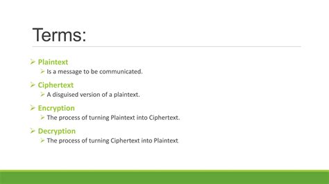 Caesar Cipherpptx Information Security Ppt Ppt