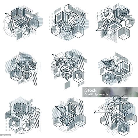 3d 선형 메시 모양과 피규어 벡터가 있는 추상 설계 0명에 대한 스톡 벡터 아트 및 기타 이미지 0명 3차원 형태 건설 산업 Istock