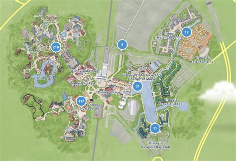 The New 2026 Plan For Disneyland Paris Maps Of The 2 Parks