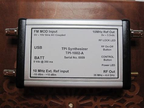 A Comprehensive Guide To The Compact USB RF Signal Generator