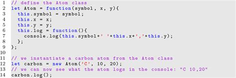 A Basic Class Using A Function Expression Download Scientific Diagram