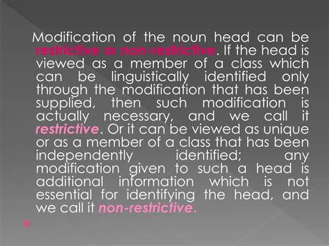 PPT Restrictive And Non Restrictive Relative Clauses PowerPoint