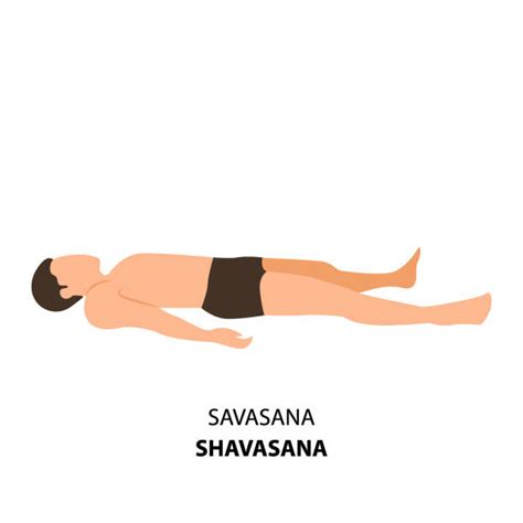 70 Savasana Stock Illustrations Royalty Free Vector Graphics And Clip