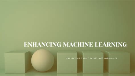 Navigating Data Quality And Imbalance Strategies For Enhancing Machine