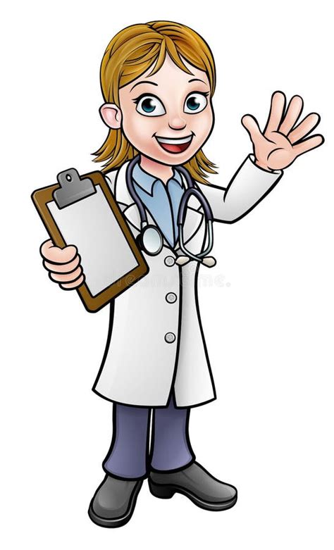 Doctor Personaje De Dibujos Animados Ilustraci N Del Vector Ilustraci N De Estetoscopio
