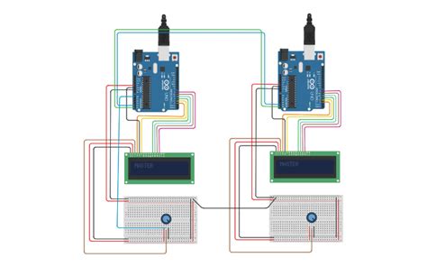 Circuit Design Interfacing A 16x2 Lcd With Arduino Using I2c Protocol