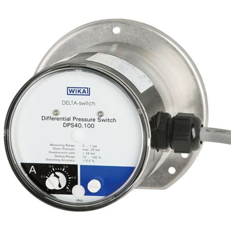 Wika Differential Pressure Switch Dps40 Asya Trafo