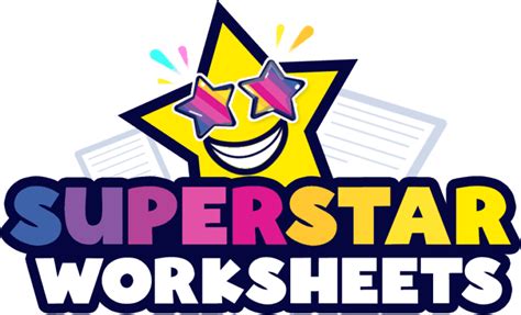 Math Charts Superstar Worksheets