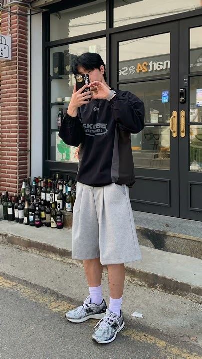 스웻 버뮤다팬츠 버뮤다팬츠 남자여름코디 반바지코디 Youtube