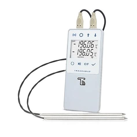 Traceable 18001 09 Liquid Nitro Data Logger Traceablelive Ss Probes