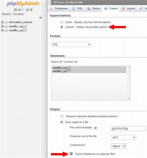 2 ways to manually export import back up and restore a wordpress