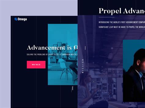 Omega Free Hugo Template For Agencies Freebiesbug Free Website Templates Templates