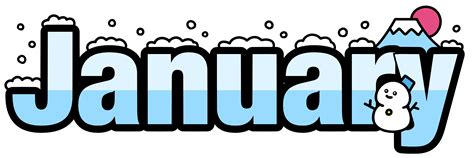 January イラストせんせい使いやすいフリー素材集