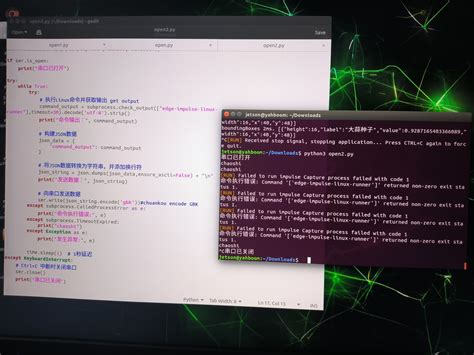 Serial Communication Obtains Data From The Cli Command Line And Sends It Help Edge Impulse Forum