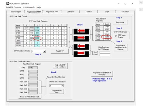Pga308evm How To Modify The Registers In Otp Amplifiers Forum