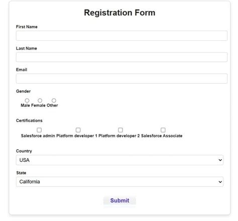 Create Forms Using Visualforce Page In Salesforce