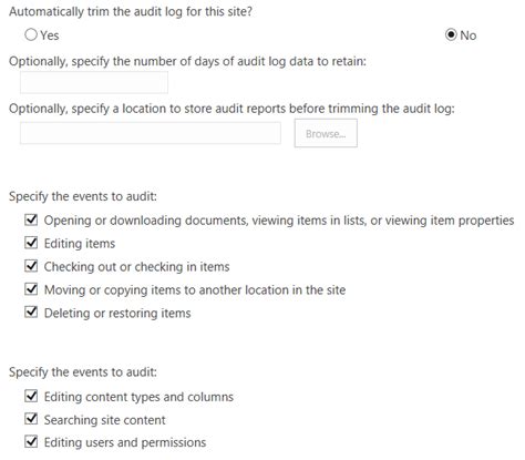 C S SharePoint Collective SharePoint Audit Log Reporting