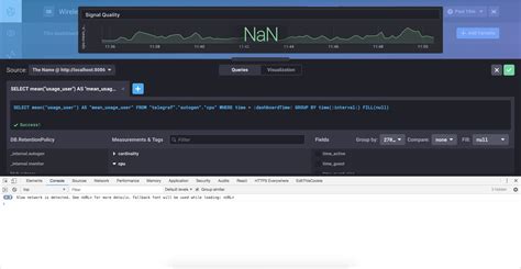 Fill Null Showing Nan Values To Show On Single Stat Graphs · Issue 3879 · Influxdata