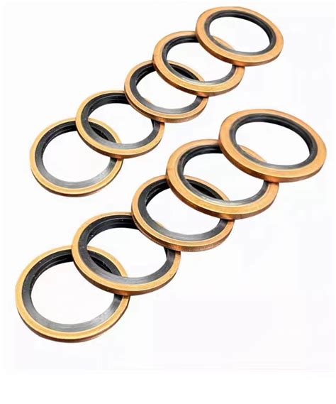 High Temperature Resistance Wear Resistance Bonded Nitrile Rubber Nbr Oil Seal Bonded Seal