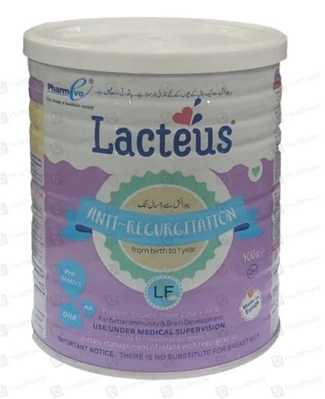 Lacteus Lf 400g Powdered Milk Price In Pakistan Uses Dosage Side