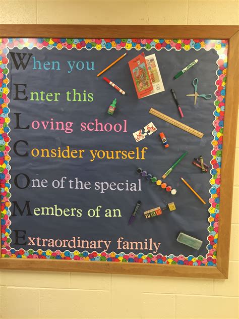 Welcome Classroom Bulletin Board Ideas At Maria Kring Blog