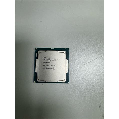 《大特賣》🎉🎉 Intel I3 8100 Cpu 蝦皮購物
