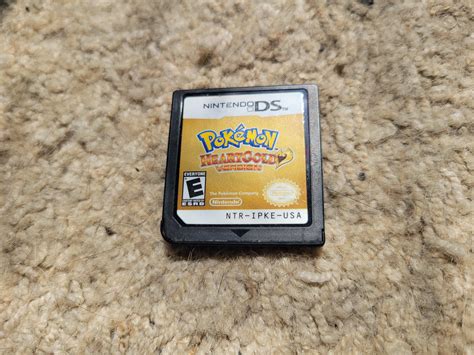 Pokémon Heartgold Cartridge Rgameverifying