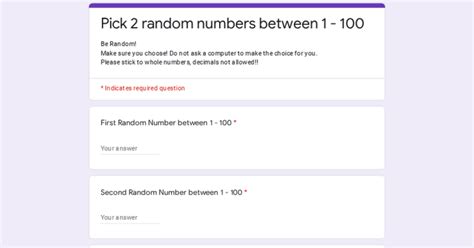 pick 2 random numbers between 1 100 siddharth bharath