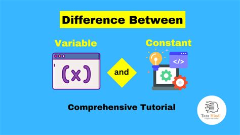 Difference Between Variable And Constant Learn Computer Science