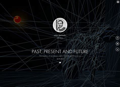 Inspirational Examples Of Websites Using Parallax Scrolling Idevie