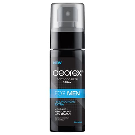 Deorex Deorex Body Odorizer Spray For Men Review Soco By Sociolla
