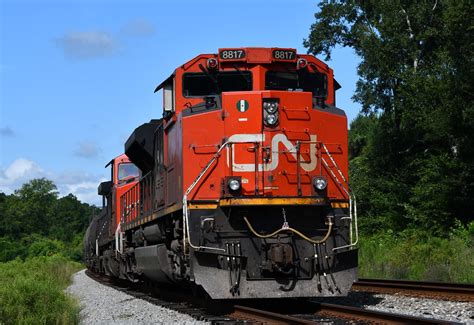 Cn Sd70m 2 8817 O Jaar Cn Kcs Eastbound Crude Oil Train O … Flickr