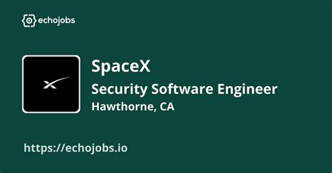Spacex Is Hiring Security Software Engineer Usd 130k 175k Hawthorne Ca Python Go Rgolangjob
