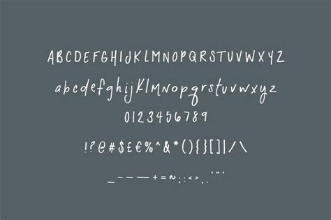 Skylight Hand Lettered Font