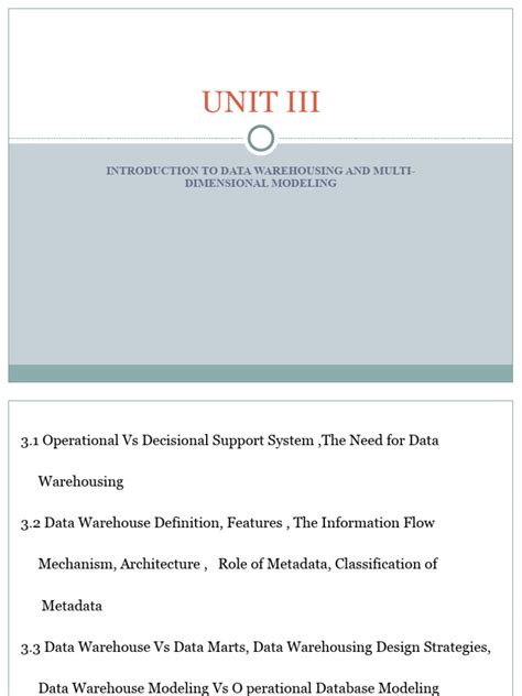 Data Warehouse Pdf Data Warehouse Metadata